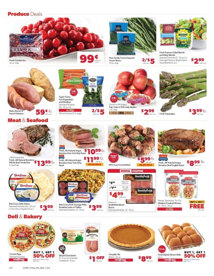 Family Fare Weekly Ad Nov 23 – Nov 29, 2025 (Thanksgiving Promotion ...