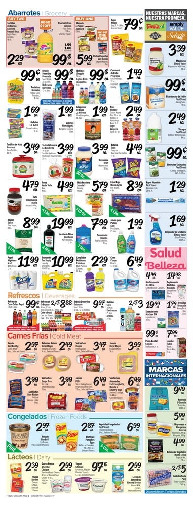 Fiesta Mart Weekly Ad Nov 05 – Nov 11, 2025