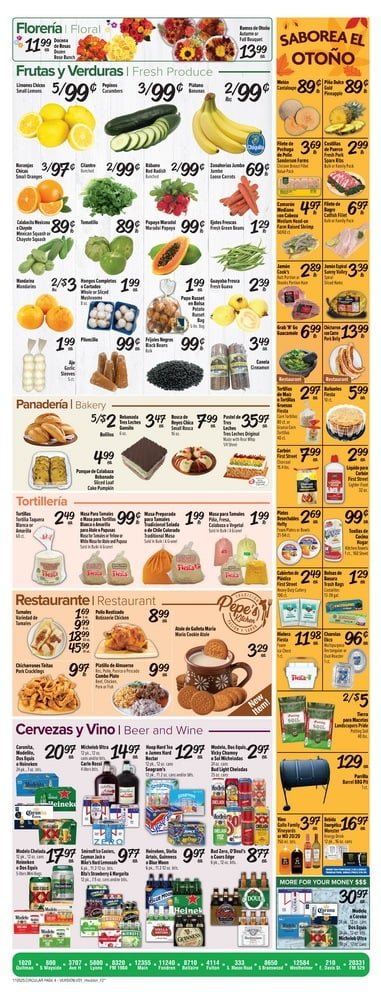 Fiesta Mart Weekly Ad Nov 05 – Nov 11, 2025