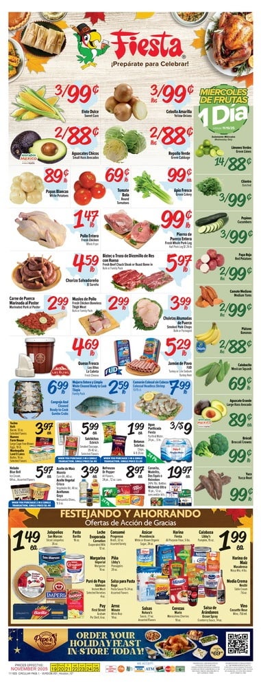 Fiesta Mart Weekly Ad Nov 19 – Nov 25, 2025