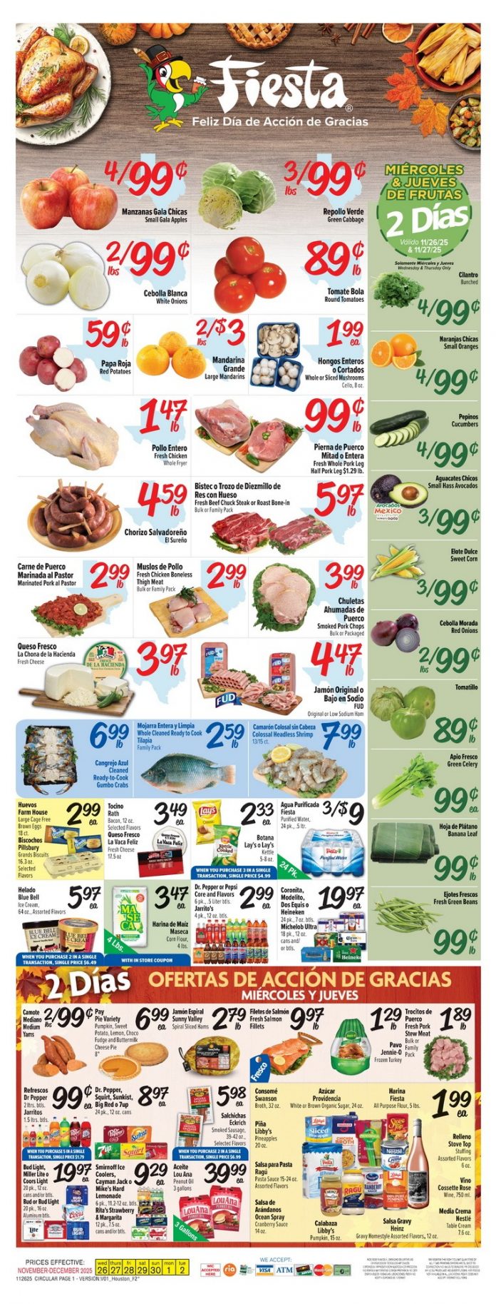 Fiesta Mart Weekly Ad Nov 26 – Dec 02, 2025