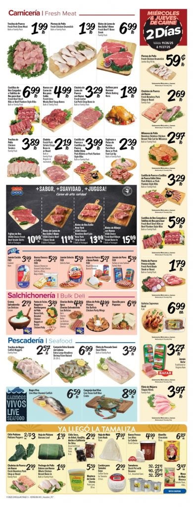 Fiesta Mart Weekly Ad Nov 26 – Dec 02, 2025