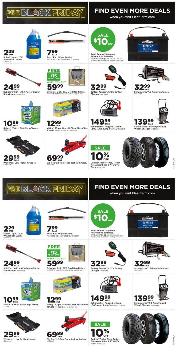 Fleet Farm Weekly Ad Nov 06 – Nov 12, 2025 (Black Friday Promotion ...