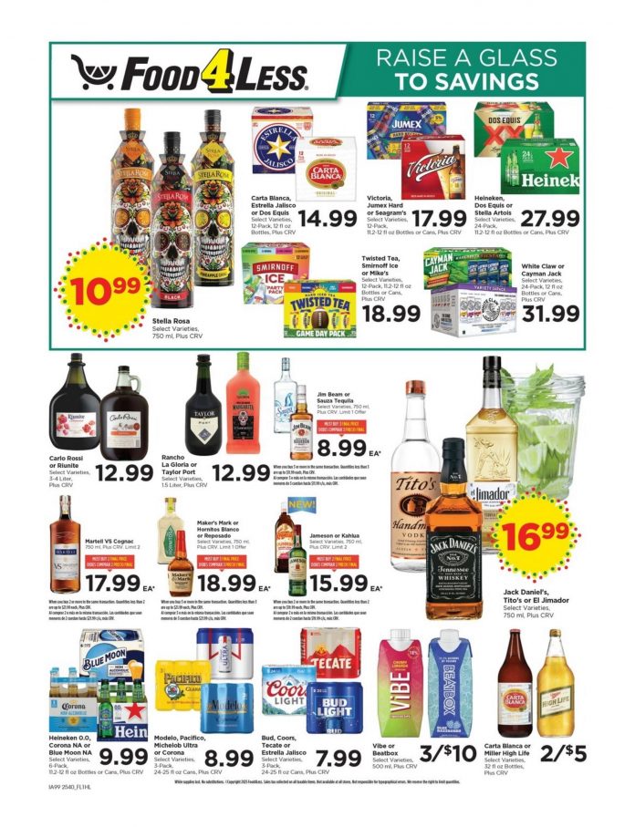Food 4 Less Weekly Ad Nov 05 – Nov 11, 2025