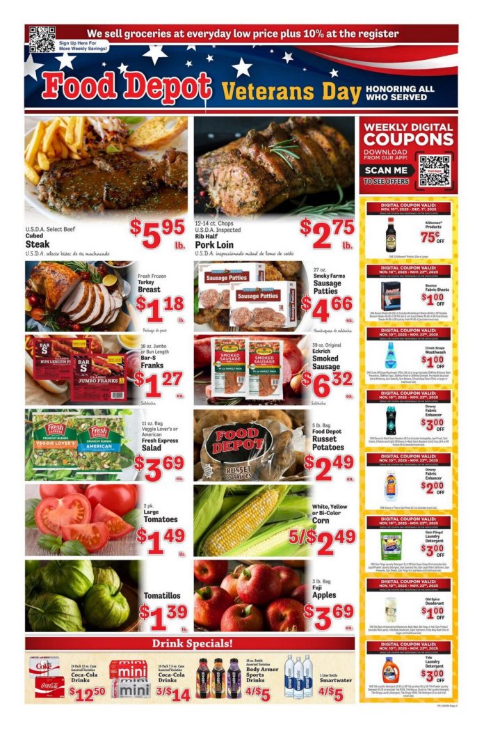 Food Depot Weekly Ad Nov 10 – Nov 16, 2025