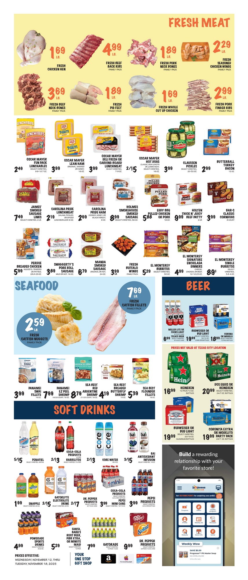 Foodarama Weekly Ad Nov 12 – Nov 18, 2025