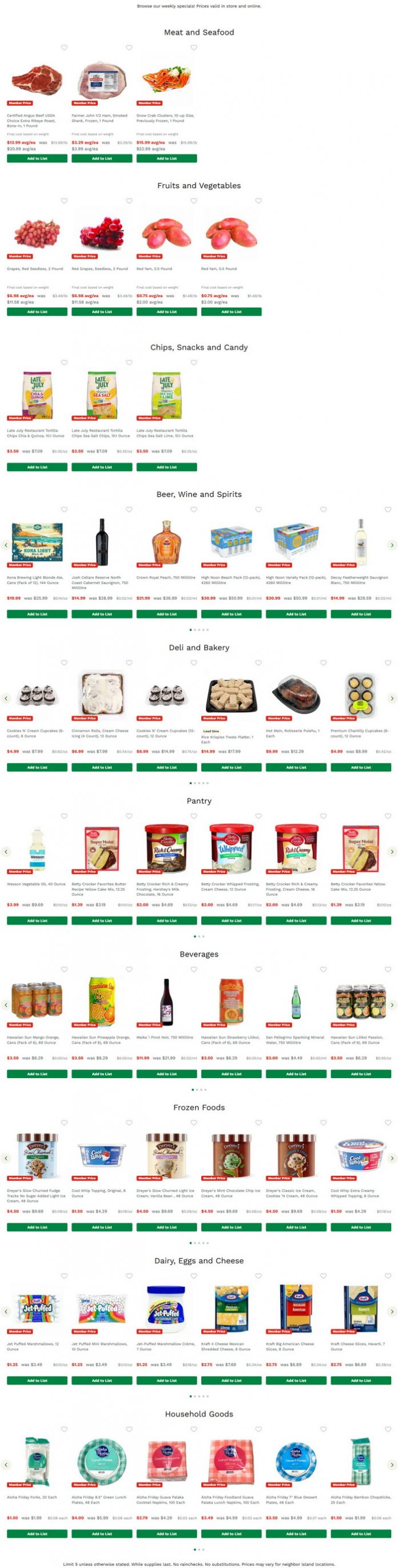 Foodland Super Market Weekly Ad Nov 19 – Nov 26, 2025
