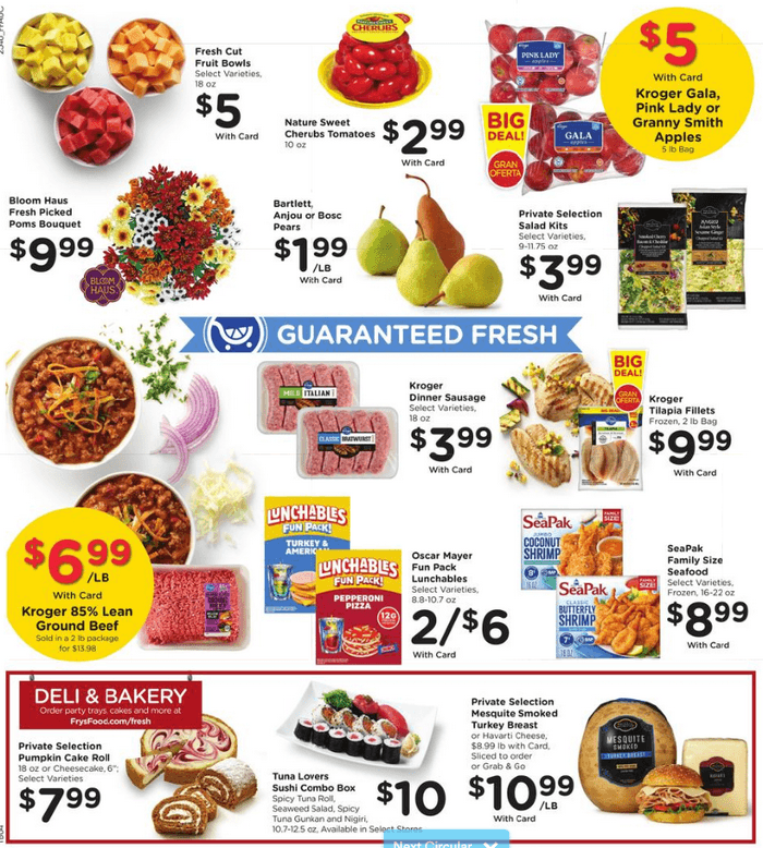 Fry's Food Weekly Ad Nov 05 – Nov 11, 2025 (Black Friday & Thanksgiving ...