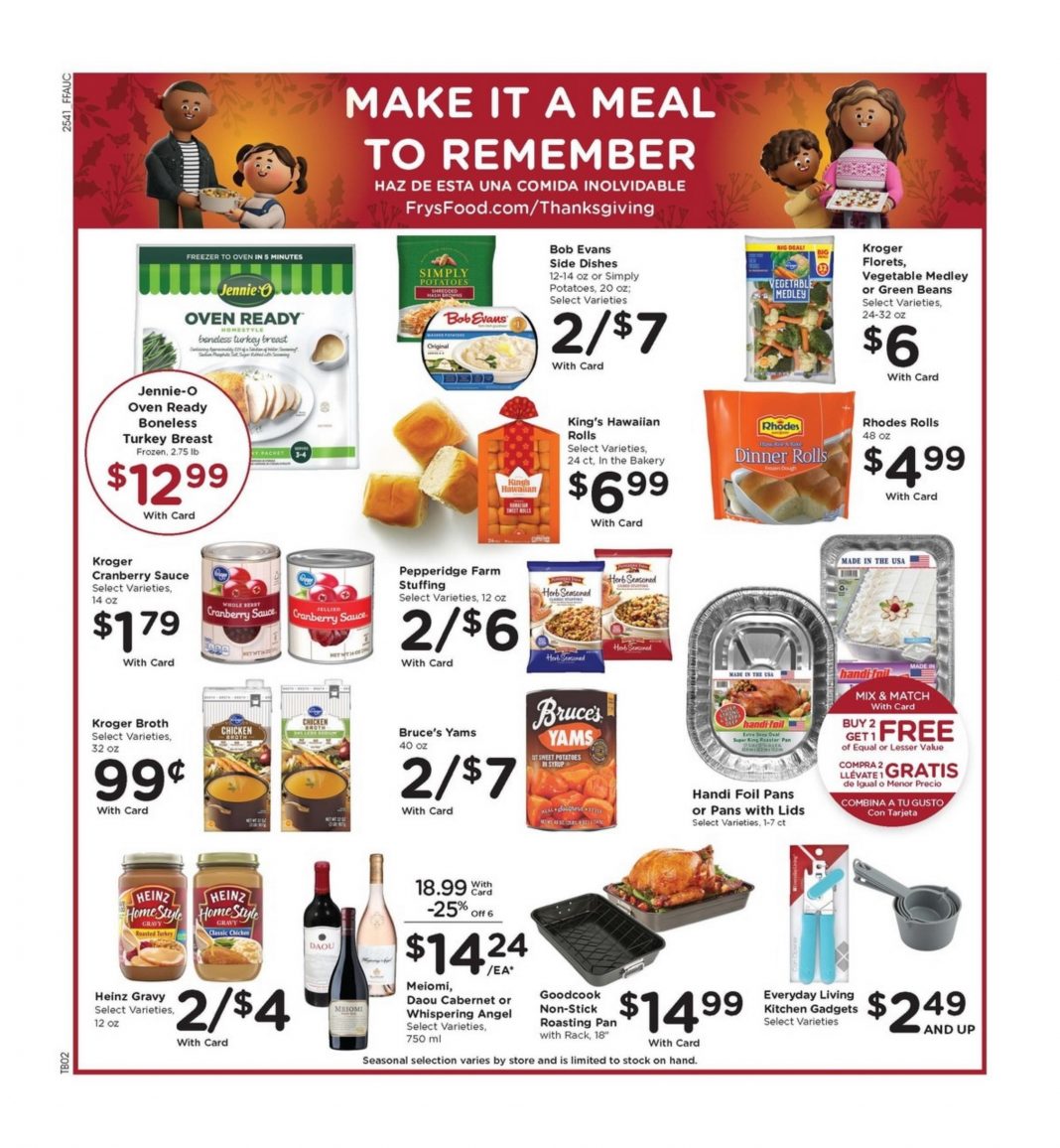 Fry's Food Weekly Ad Nov 12 – Nov 18, 2025 (Black Friday Promotion ...