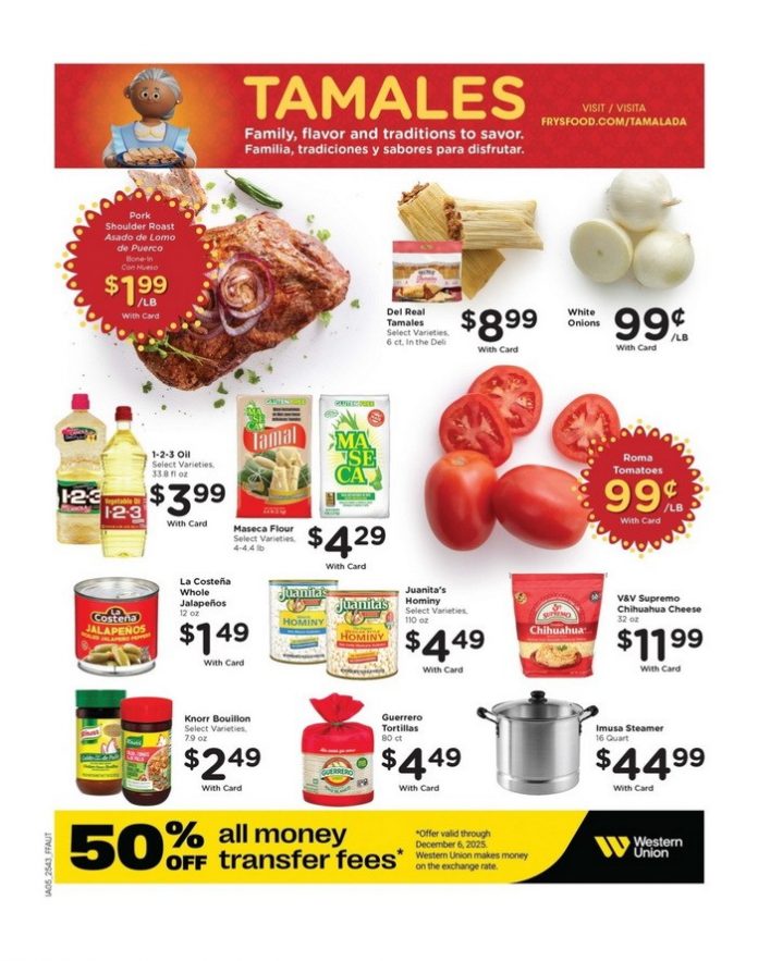 Fry's Food Weekly Ad Nov 28 – Dec 02, 2025