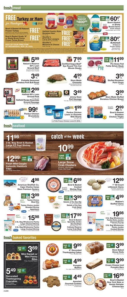 Gerrity's Supermarkets Weekly Ad Nov 21 – Nov 27, 2025