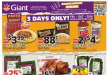 Giant Food Weekly Ad Nov 14 – Nov 20, 2025 (Thanksgiving Promotion ...