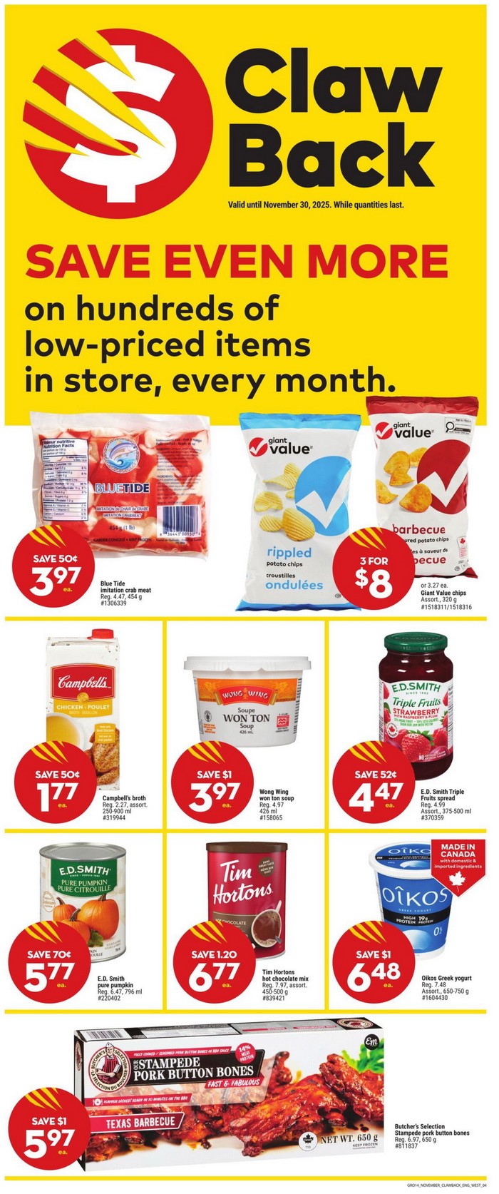 Giant Tiger Weekly Ad Nov 05 – Nov 11, 2025