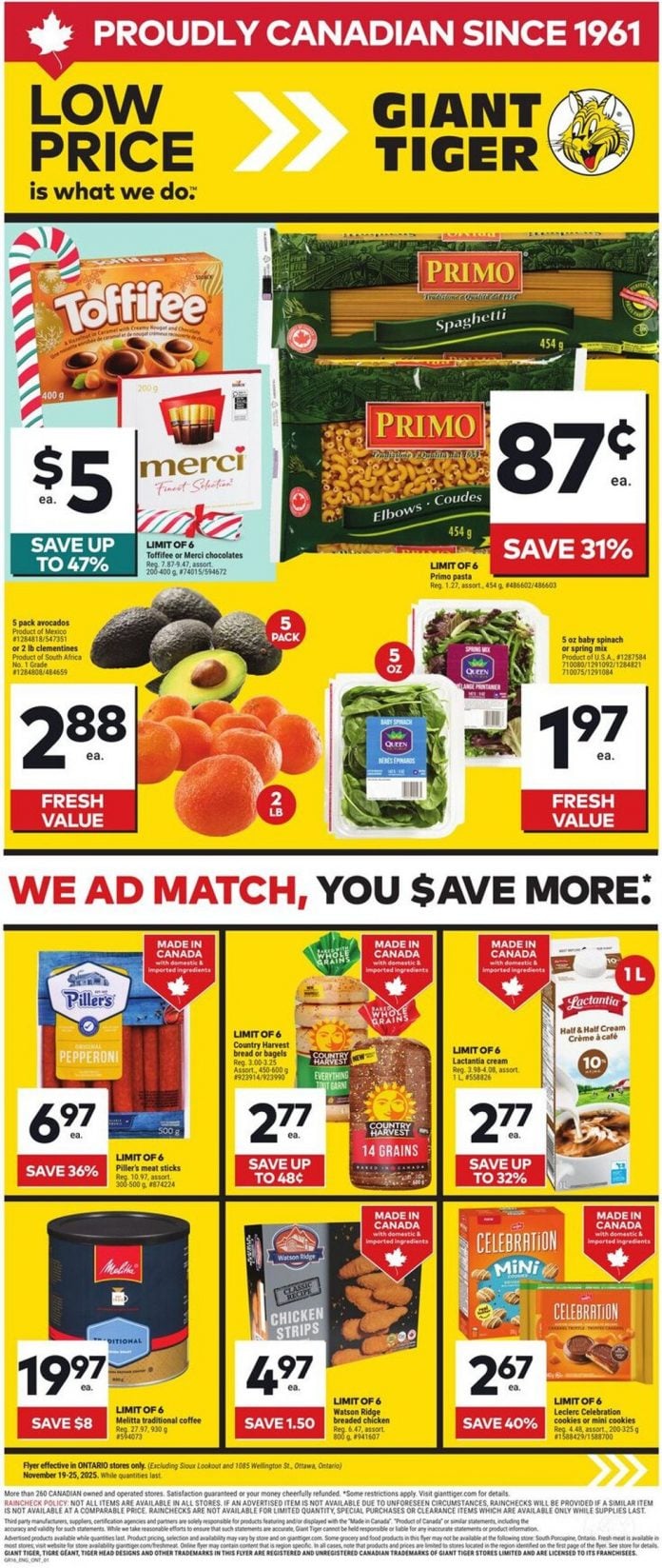 Giant Tiger Weekly Ad Nov 19 – Nov 25, 2025 (Black Friday Promotion ...