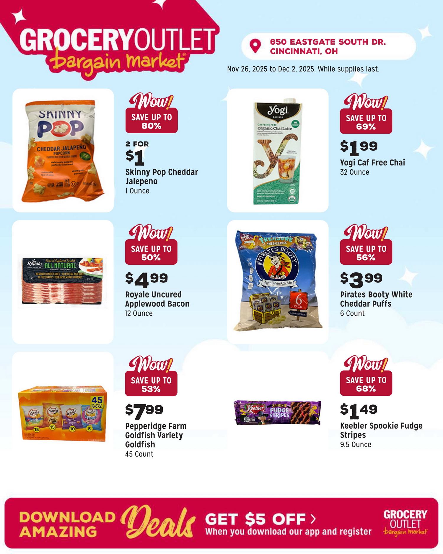 Grocery Outlet Weekly Ad Nov 26 – Dec 03, 2025