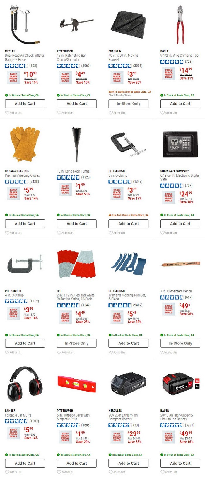 Harbor Freight Early Black Friday Deals Nov 03 – Nov 26, 2025