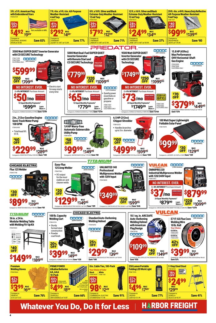 Harbor Freight Black Friday Sale Nov 24 – Dec 01, 2025