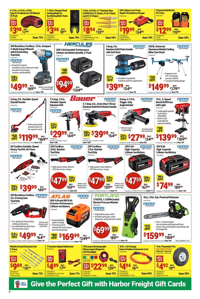 Harbor Freight Black Friday Sale Nov 24 – Dec 01, 2025