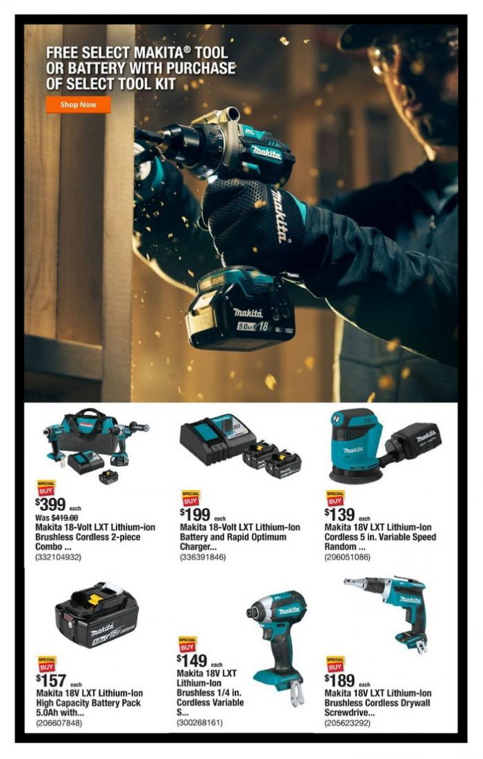 Home Depot Pro Weekly Ad Nov 17 – Nov 24, 2025 (Black Friday Promotion ...