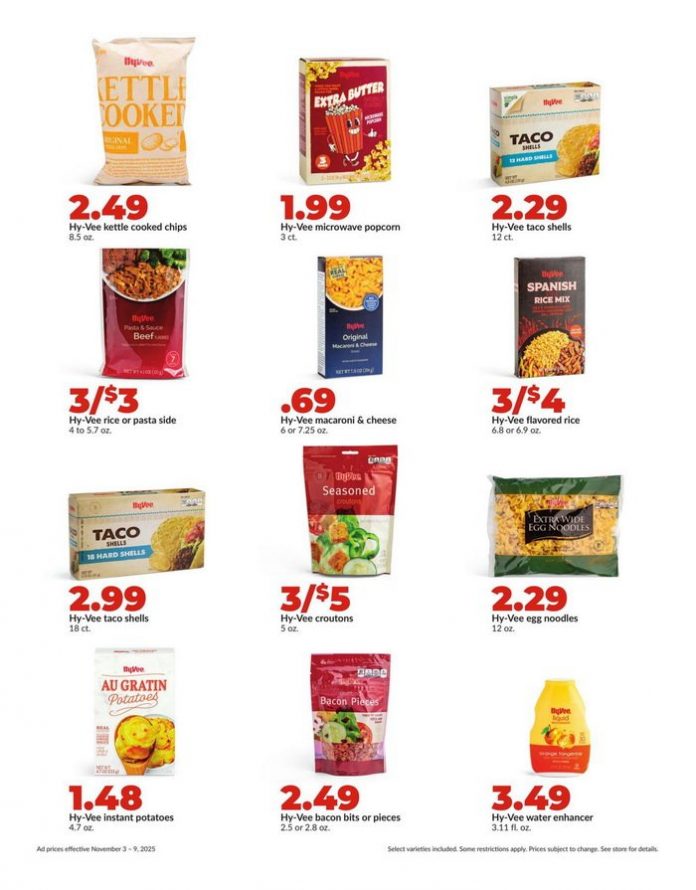 Hy-Vee Weekly Ad Nov 03 – Nov 09, 2025