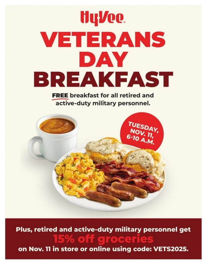Hy-Vee Weekly Ad Nov 10 – Nov 16, 2025 (Thanksgiving Promotion Included)