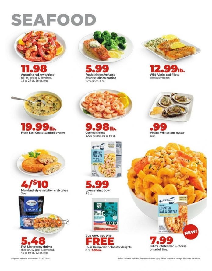 Hy-Vee Weekly Ad Nov 17 – Nov 27, 2025 (Thanksgiving Promotion Included)