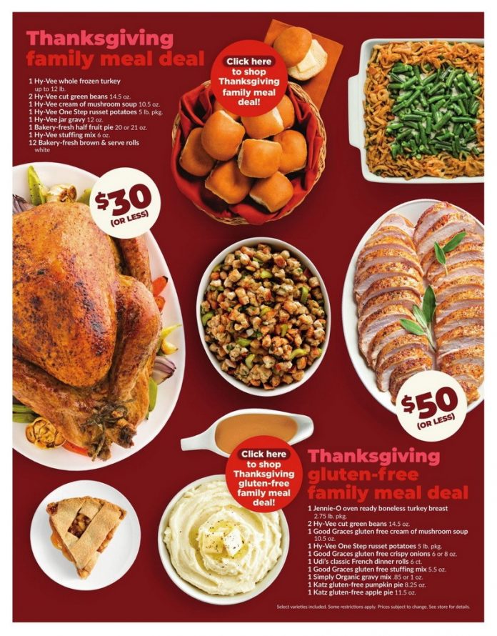 Hy-Vee Weekly Ad Nov 17 – Nov 27, 2025 (Thanksgiving Promotion Included)