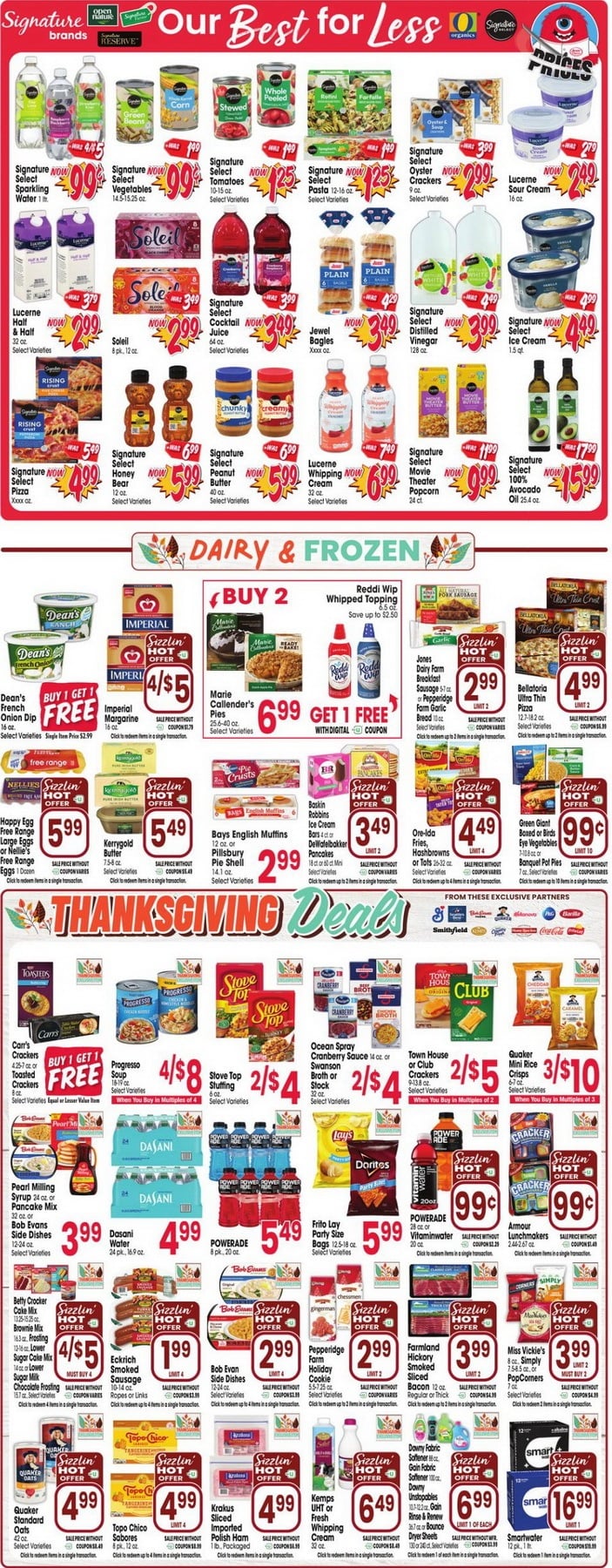 Jewel Osco Weekly Ad Nov 19 – Nov 27, 2025 (Thanksgiving Promotion ...