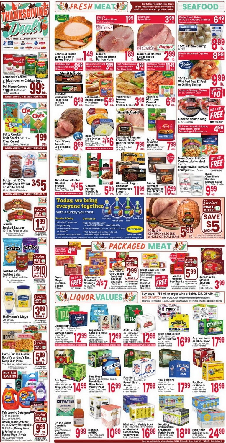 Jewel Osco Weekly Ad Nov 19 – Nov 27, 2025 (Thanksgiving Promotion ...