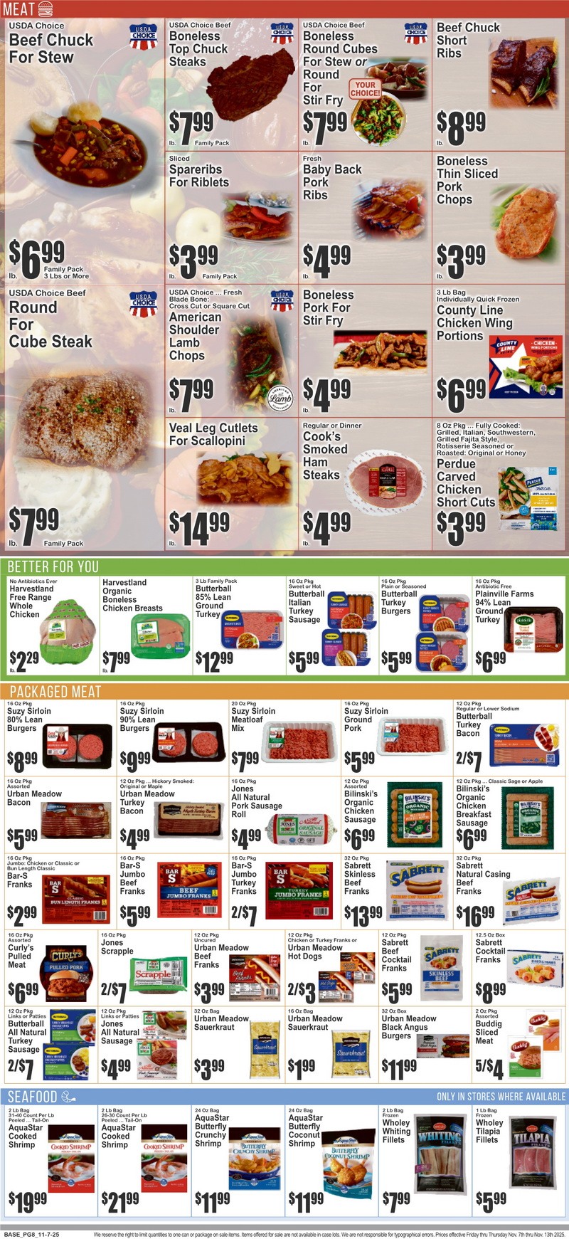 Key Food Weekly Ad Nov 07 – Nov 13, 2025 (Thanksgiving Promotion Included)