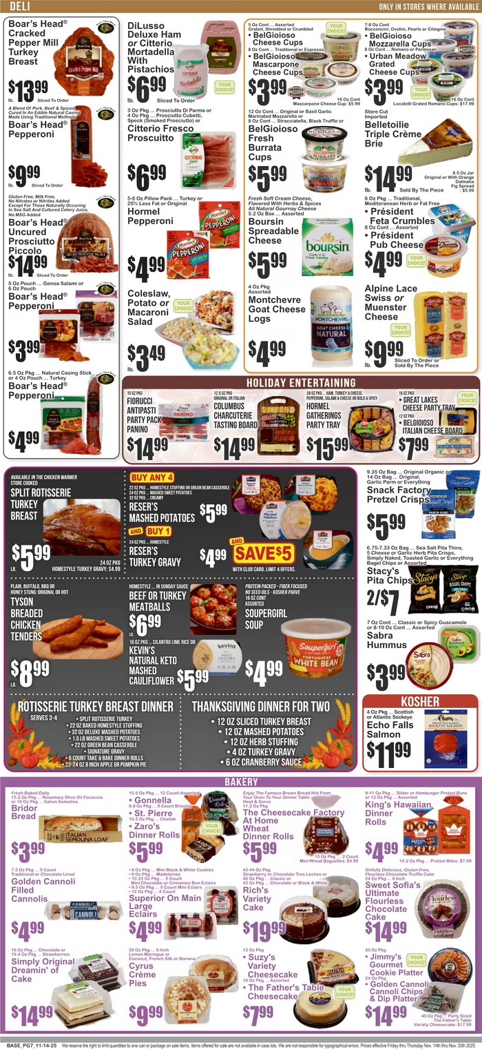 Key Food Weekly Ad Nov 14 – Nov 20, 2025