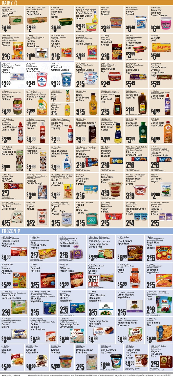 Key Food Weekly Ad Nov 21 – Nov 27, 2025