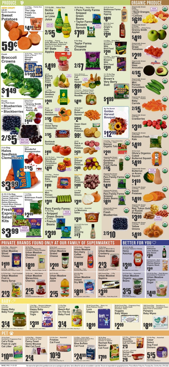 Key Food Weekly Ad Nov 21 – Nov 27, 2025