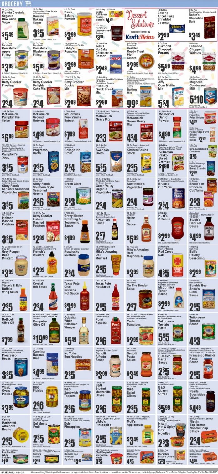 Key Food Weekly Ad Nov 21 – Nov 27, 2025
