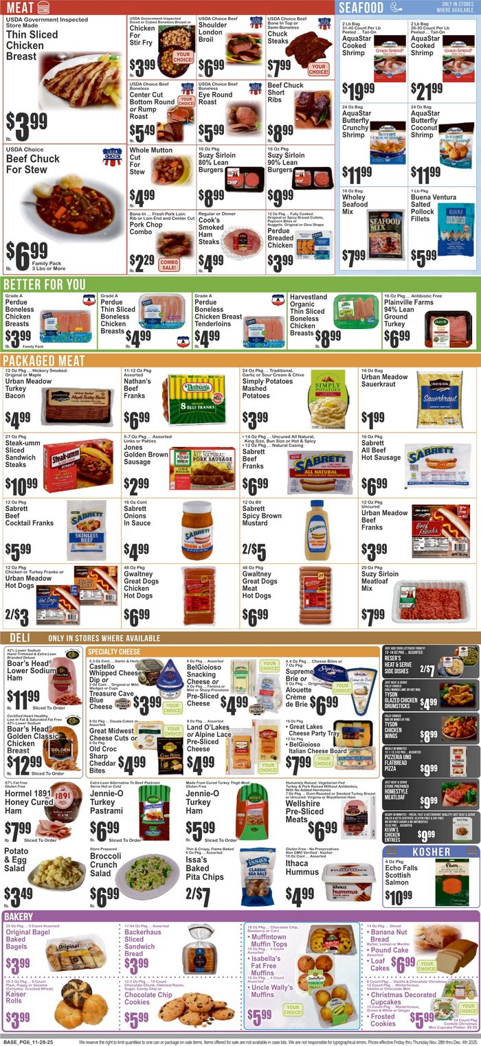 Key Food Weekly Ad Nov 28 – Dec 04, 2025