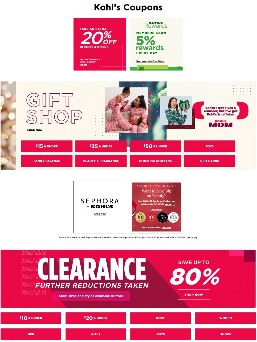 Kohl's Coupon Ad Until Nov 06, 2025