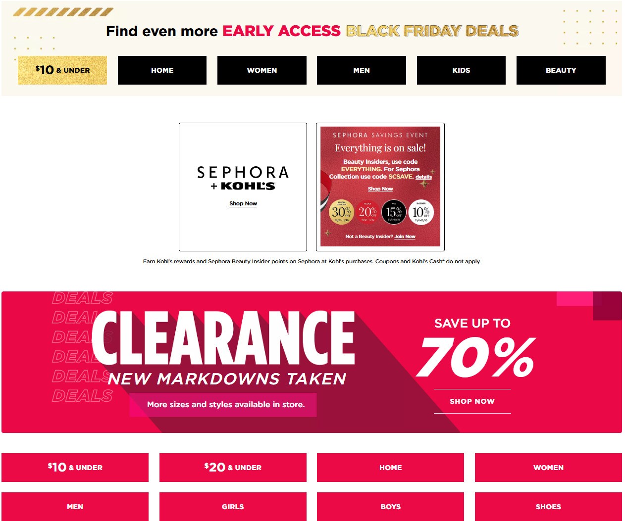 Kohl's Coupon Ad Until Nov 09, 2025 (Black Friday Promotion Included)
