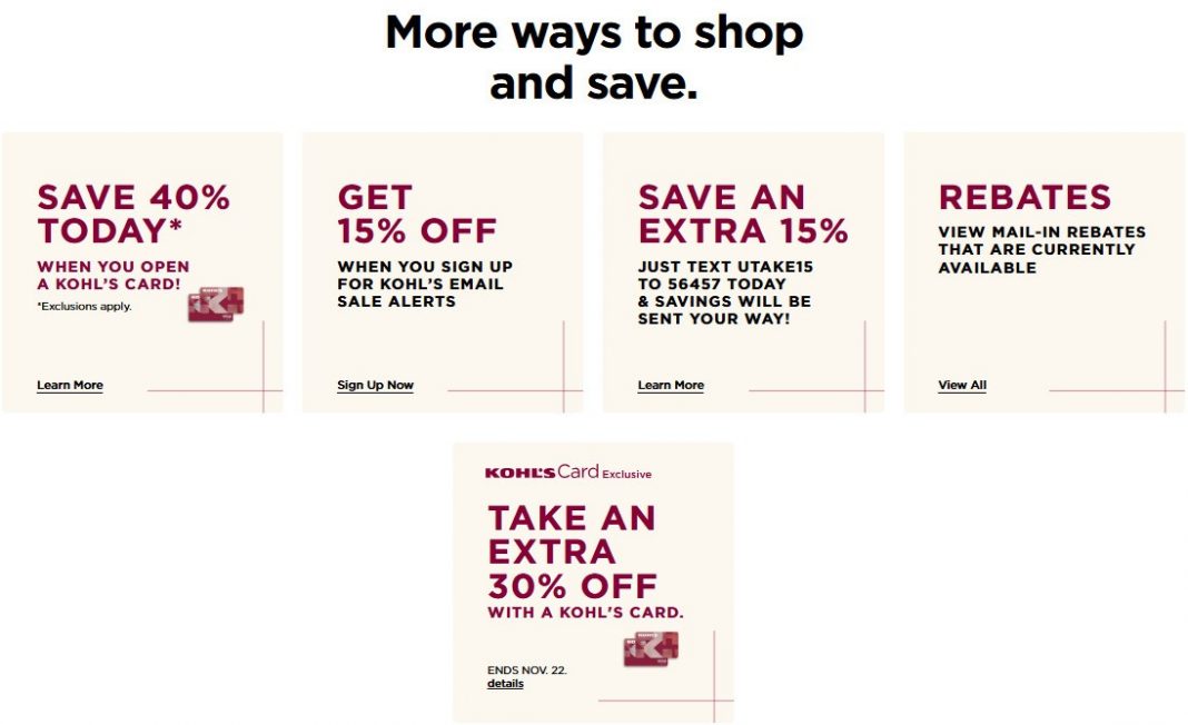 Kohl's Coupon Ad Until Nov 22, 2025