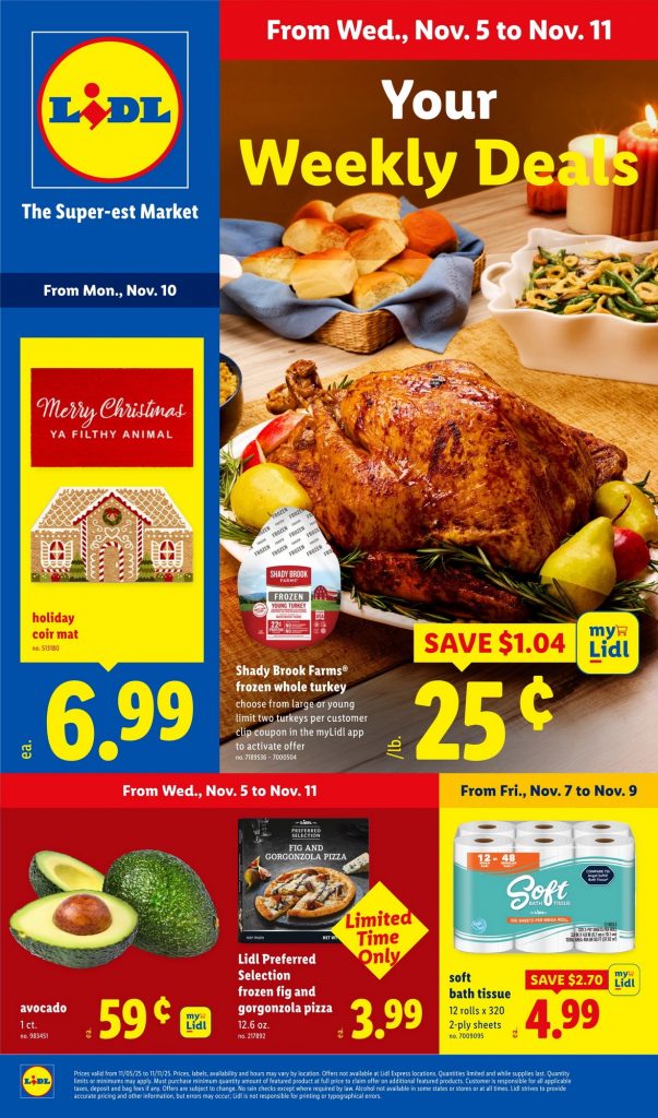Lidl Weekly Ad Nov 05 – Nov 11, 2025 (Black Friday Promotion Included)