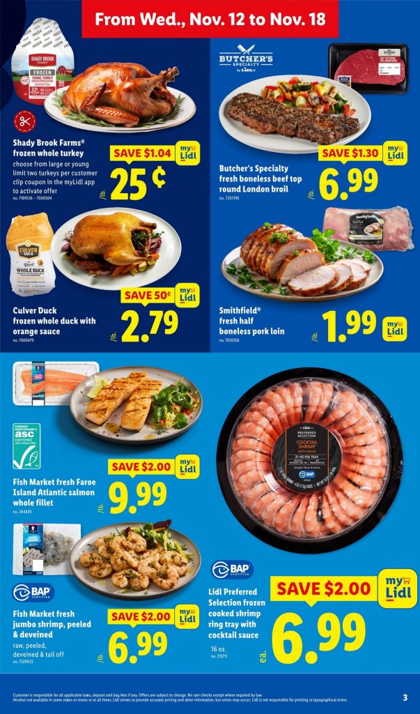 Lidl Weekly Ad Nov 12 – Nov 18, 2025