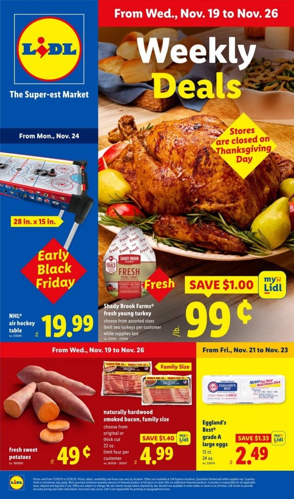 Lidl Weekly Ad Nov 19 – Nov 25, 2025 (Black Friday Promotion Included)