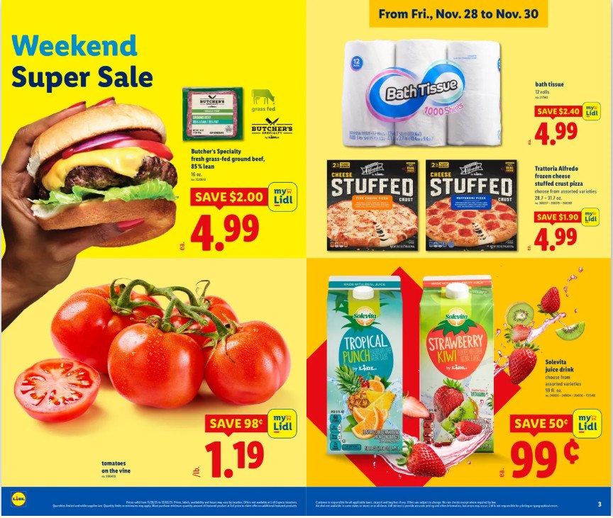 Lidl Weekly Ad Nov 28 – Dec 02, 2025 (Black Friday Promotion Included)