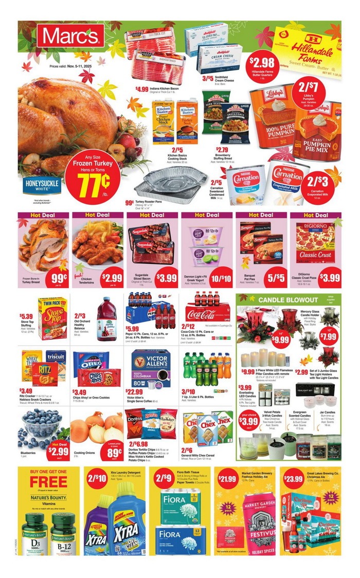 Marc's Weekly Ad Nov 05 – Nov 11, 2025