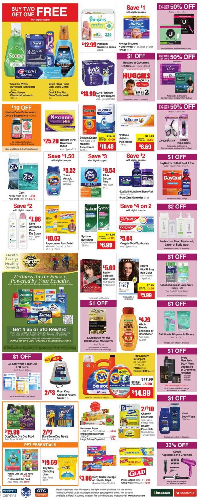 Marc's Weekly Ad Nov 05 – Nov 11, 2025