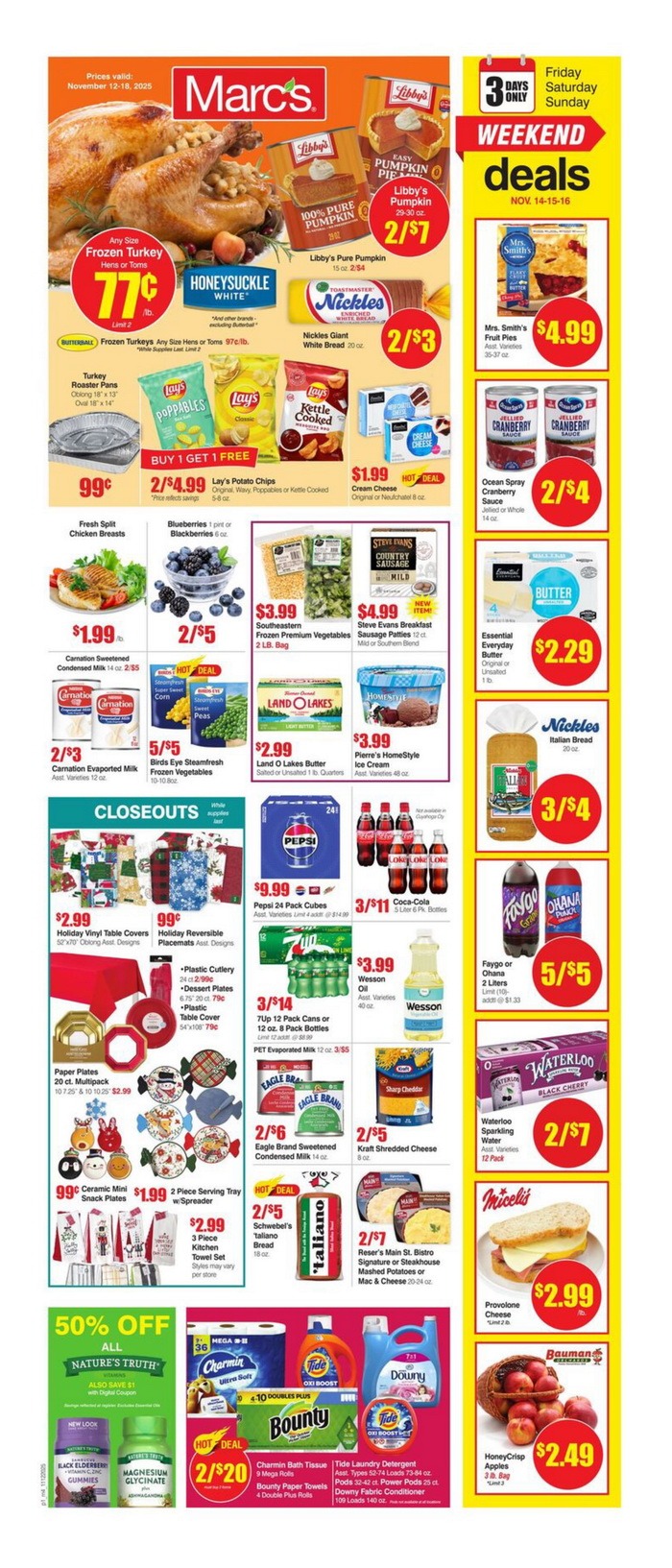 Marc's Weekly Ad Nov 12 – Nov 18, 2025