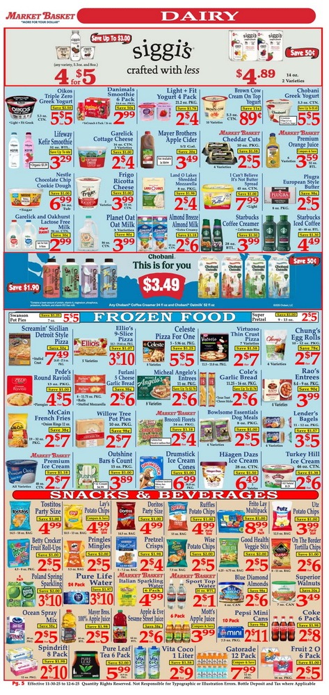 Market Basket Weekly Ad Nov 30 – Dec 06, 2025