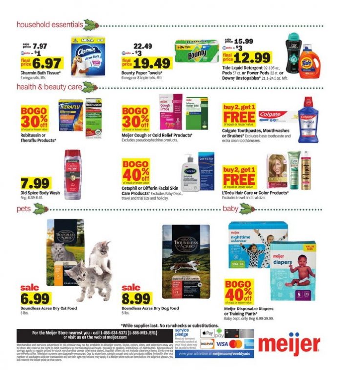 Meijer Weekly Ad Nov 28 – Dec 02, 2025 (Holiday Promotion Included)