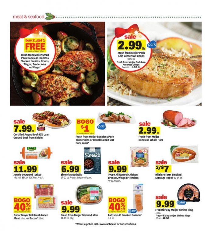 Meijer Weekly Ad Nov 28 – Dec 02, 2025 (Holiday Promotion Included)