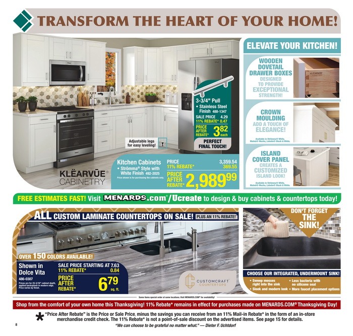 Menards Weekly Ad Nov 13 – Nov 27, 2025