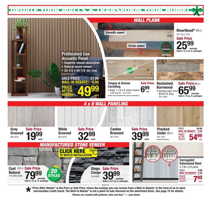 Menards Christmas Home & Gift Sale Nov 27 – Dec 07, 2025